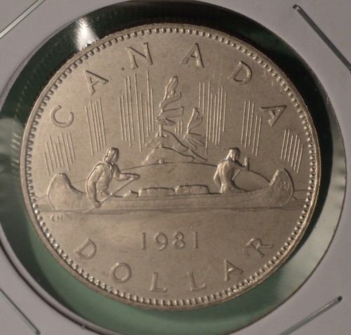 1981 Canada Nickel Dollar - BU / UNC from original roll | eBay