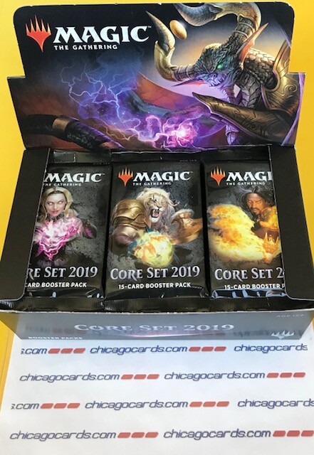 2019 Core Set M19 Magic the Gathering MTG 15-Card Sealed Booster Pack ...