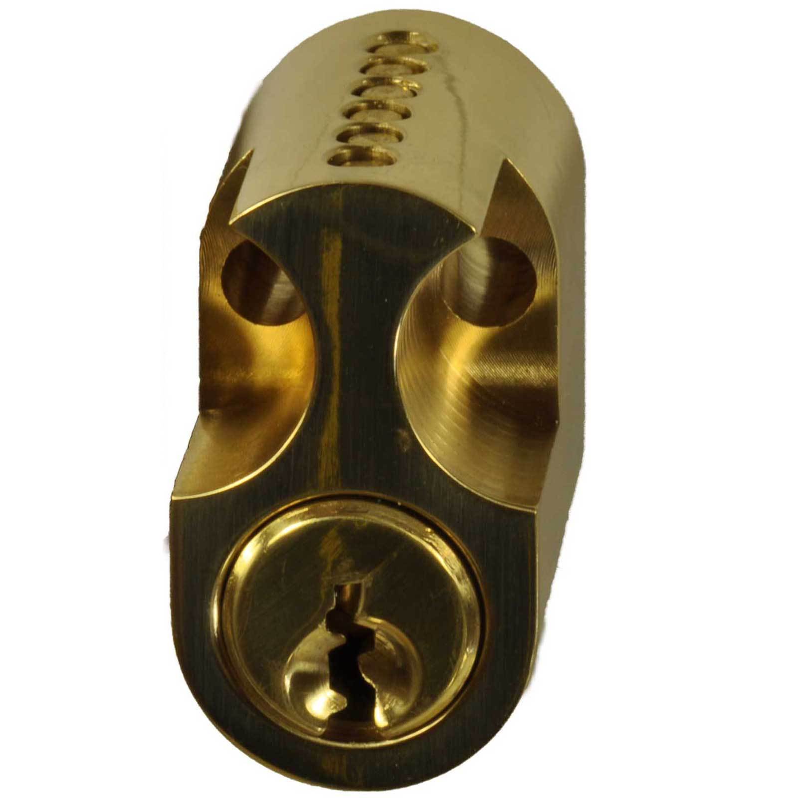 Scandinavian Oval Cylinders - Brass & Satin - 3 Keys - to Suit ASSA ...