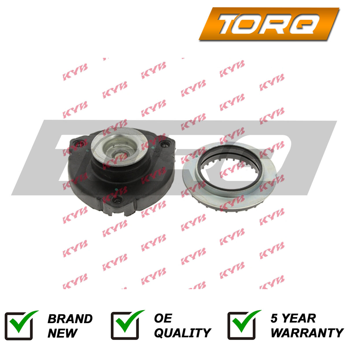 Strut Top Mount Kit Front Torq Fits VW Polo Fox Skoda Fabia Seat Ibiza ...