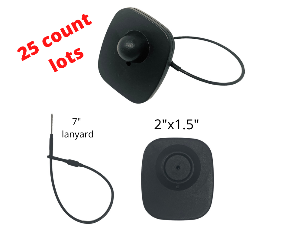 25 pcs Anti Theft Tags Security Tags With Lanyards | eBay