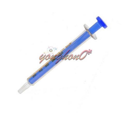 5PCS Cute Mini 1ml Glass Syringe Lab Glassware | eBay