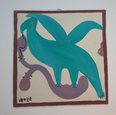 Mose Tolliver, Signed MoseT Original Painting, Alabama Folk Outsider ...