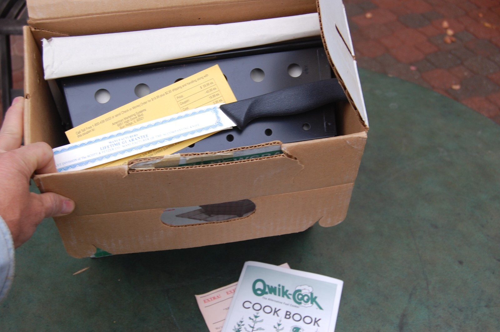 QWIK COOK GRILL Off-grid Alternative Fuel Cooker Portable Grill New ...