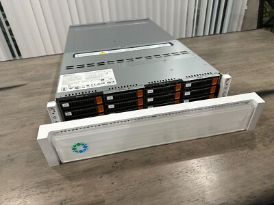 Rubrik R6408S APPLIANCE 4-NODE 72TB RAW SFP+ NIC RCDM INCL SUBS SERVER ...