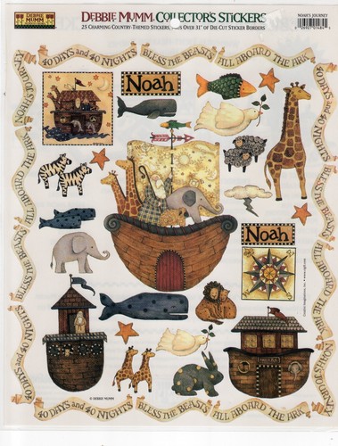 Debbie Mumm Collector's Stickers ~ Choice of 19 Designs ~ Noah's ...