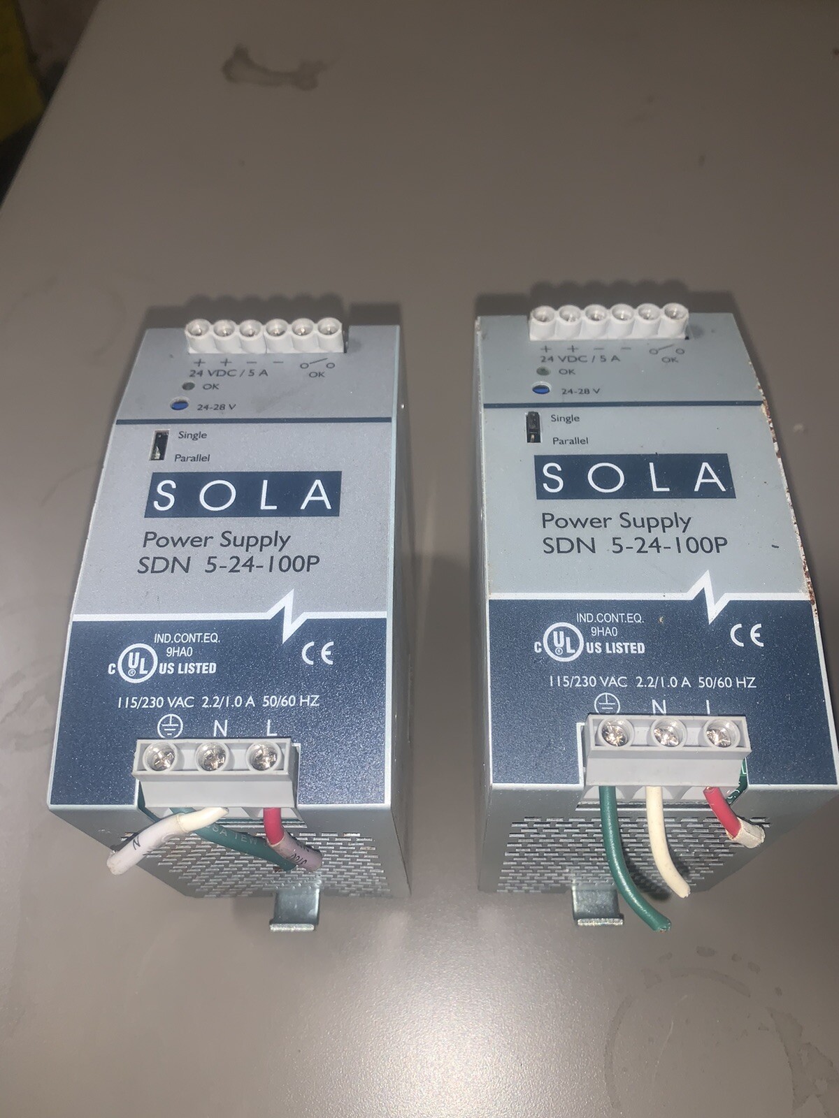 Lot Of 2- SOLA Power Supply #5-24-100P, Free Shipping To Lower 48 | eBay