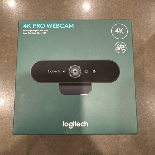 Logitech 4k Pro 60 FPS-1080p Digital Webcam - Black | eBay