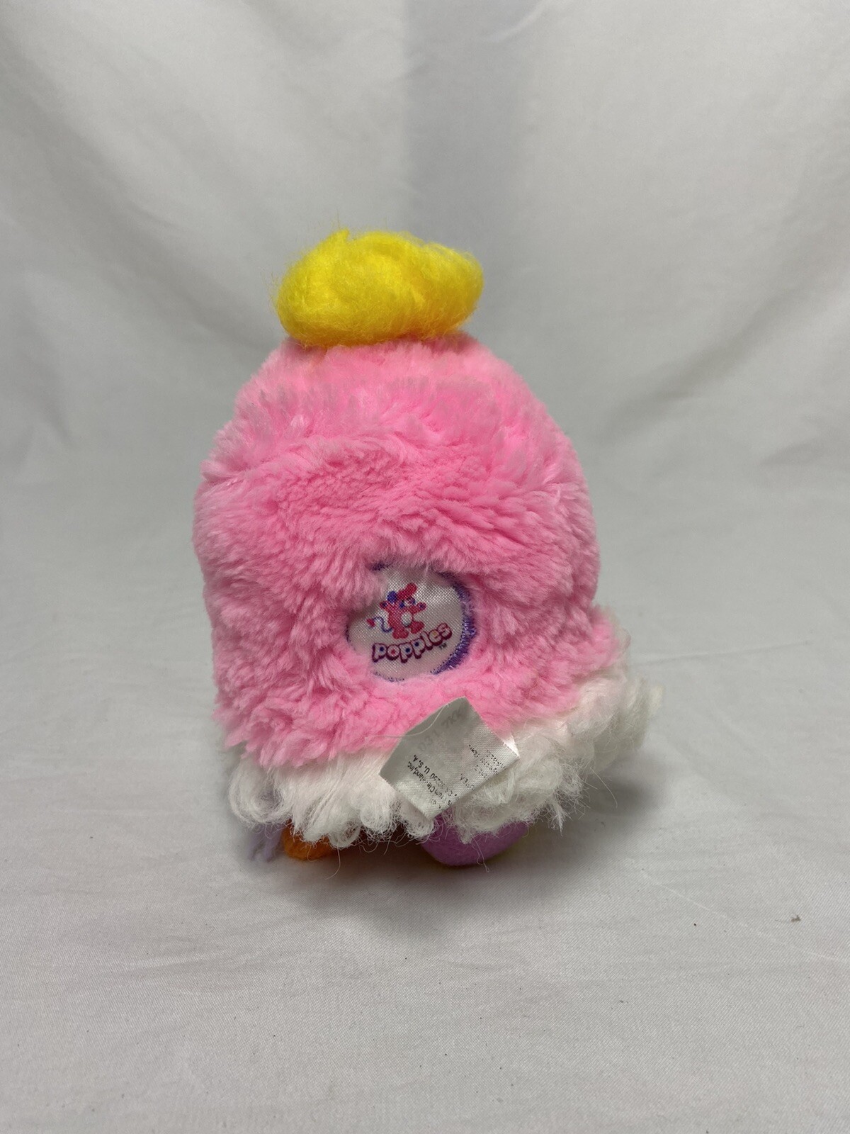 Vintage Popples White Puff Ball American Greetings Plush Stuffed Animal ...