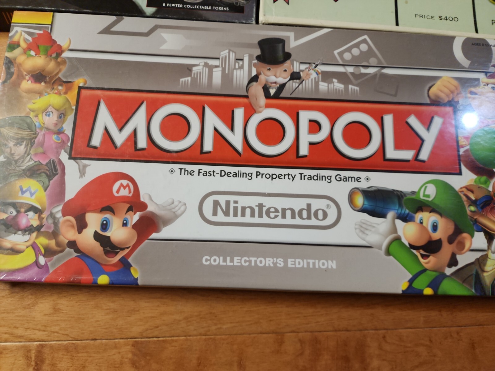 Monopoly board game Lot Las Vegas, Nascar, regular, SEALED Nintendo ...