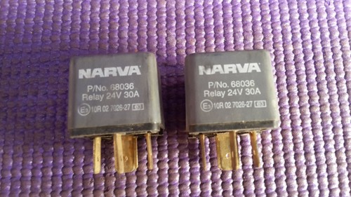 68036 Narva 24 Volt Normal Open Relay 5 Pin (2 PIECES) | eBay