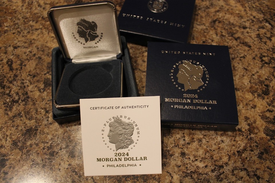 United States Mint , Morgan Silver Dollar ,2024 Uncirculated, MINT ...