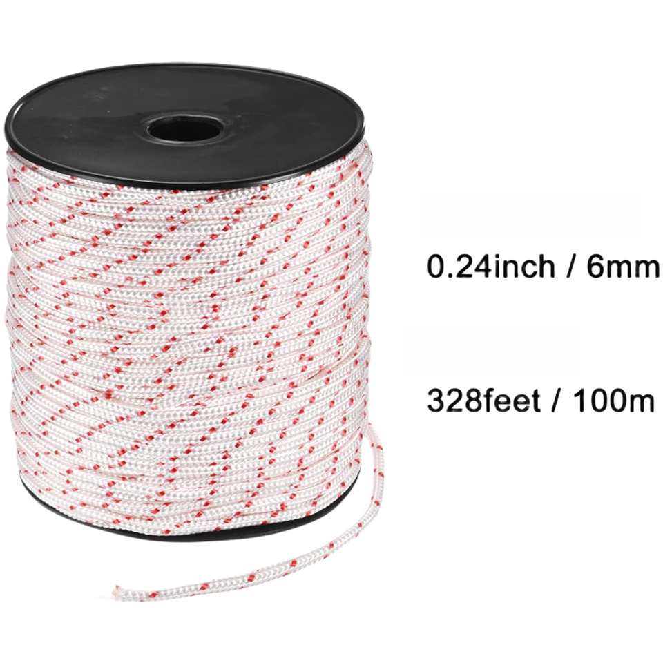 Lawn Mower Repair Recoil Starter Rope Replacement Cord Flexible Pull ...