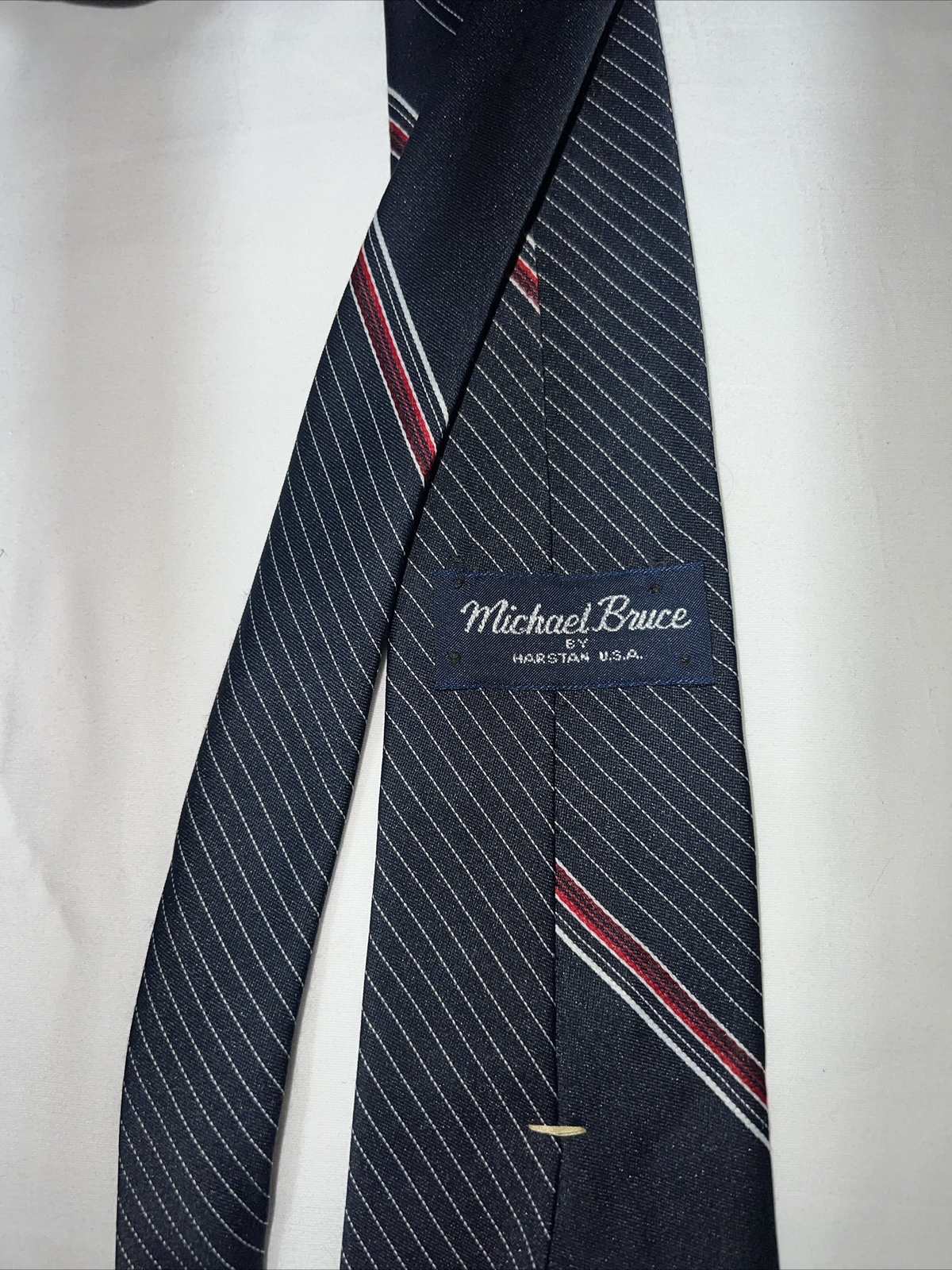 Vintage Michael Bruce Boeing Aviation Neck Tie - Gem