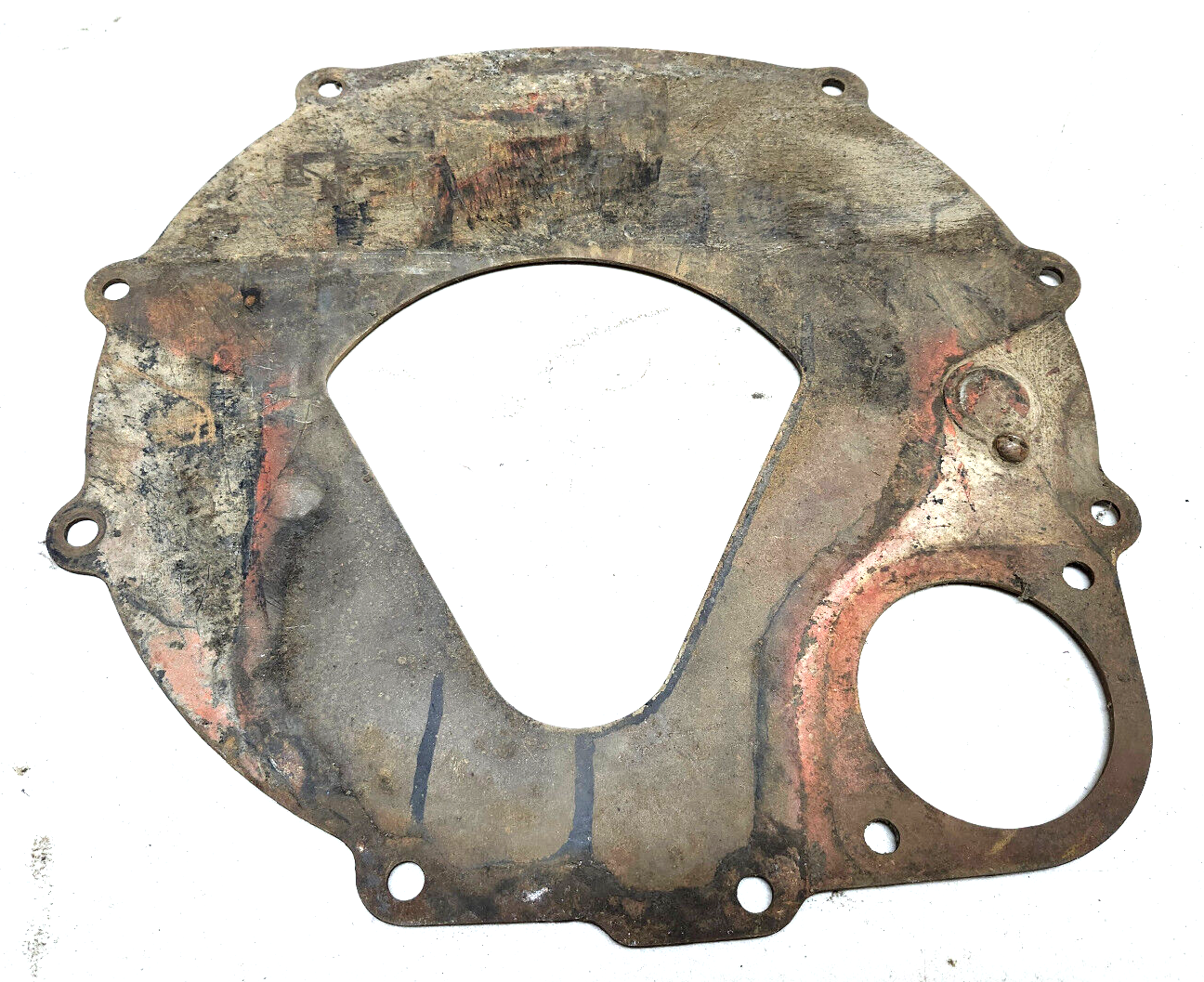 Original Willys CJ2A CJ3A CJ3B Rear Engine Mounting Plate Bell Housing ...