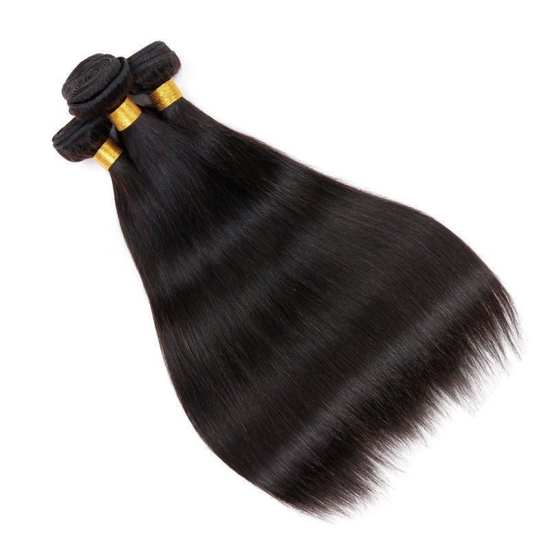 8 inch short hair bundles 9A Brazilian Straight Human Hair 9 Bundles ...