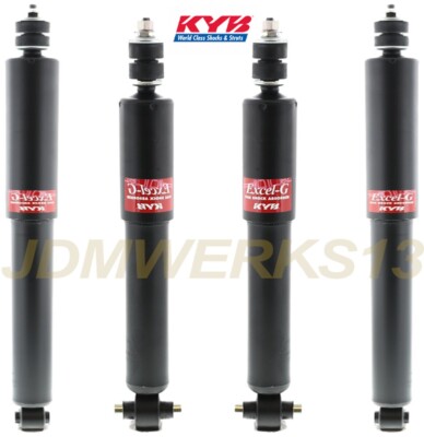 Genuine KYB Performance 4 SHOCKS for TOYOTA VAN 4WD CARGO 1987 87 88 89 ...