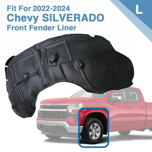 Front Driver Side Fender Liner For Chevrolet Silverado 1500 2022/2024 ...