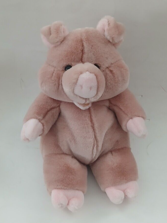 Vtg Toys R Us Geoffrey Pink Pig Plush Stuffed 12” 1992 | eBay
