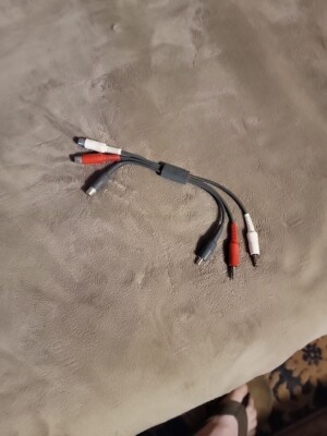 RADIO SHACK VIDEO ENHANCER STEREO AUDIO MIXER CABLE VJPS0068. | eBay