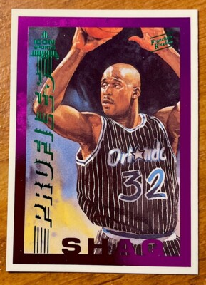 1993-94 Icon Sport Profiles Shaq Of All Trades Purple Shaquille O’Neal ...