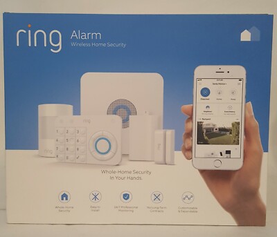 Ring Alarm Wireless Home Security System Complete 5-Piece Kit NIB ...