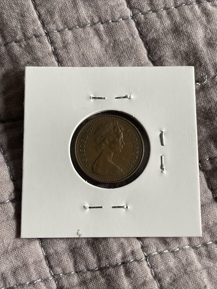 1971 1 Cent * UK * Queen Elizabith New Penny Rare | eBay