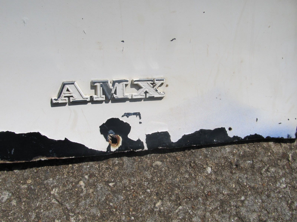 Original OEM 1971-1973? AMC AMX REAR trunk Deck lid Spoiler | eBay