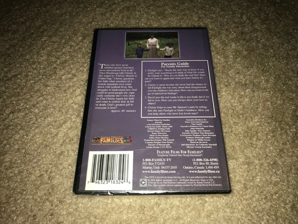 Christy: Finding Faith (DVD, 2003) *NEW/SEALED!* | eBay