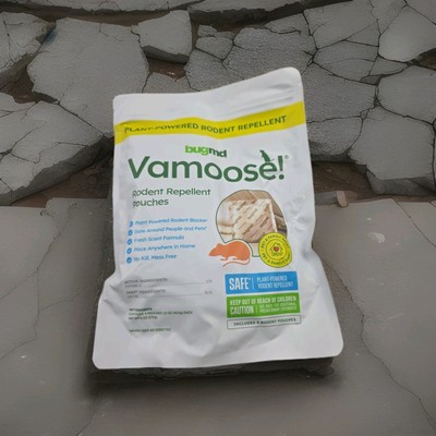 BugMD Vamoose Rodent Repellent Pouches 4 Pouches per Bag NEW | eBay