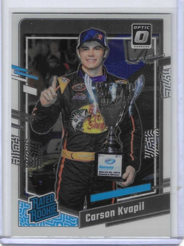 2024 Panini DONRUSS Racing CARSON KVAPIL RC RATED ROOKIE #96 | eBay