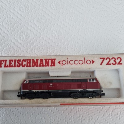 Fleischmann N 7232 Diesellok BR210 002-2, DB, Licht, GUT in OVP ...