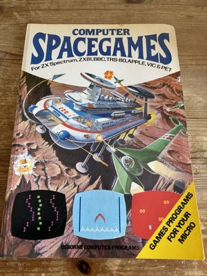 Usborne Computer Books Computer Spacegames BBC Spectrum Commodore VIC ...