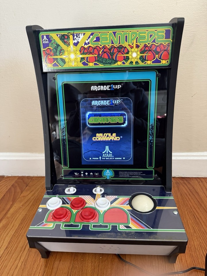 Arcade 1UP Centipede/Missile Command Game Machine CounterCade 7475 | eBay