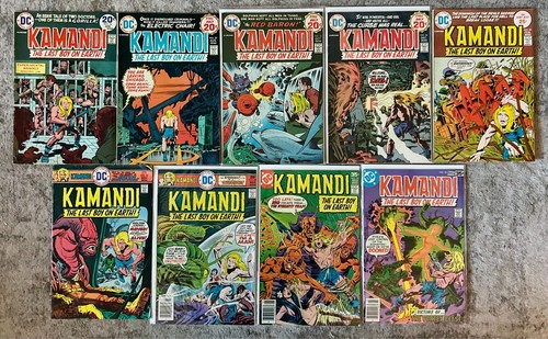 Kamandi Comic Book Lot (9) No duplicates! WOW! Higher grade lot | eBay