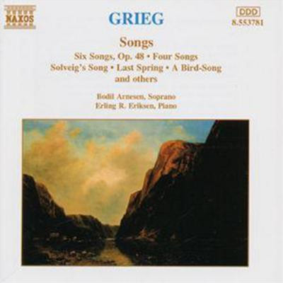 Edvard Grieg Songs (CD) Album | eBay