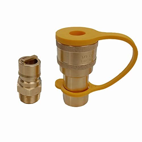 1/2 QDD LP Gas Quick Connect Disconnect Connector & Male Insert Plug ...