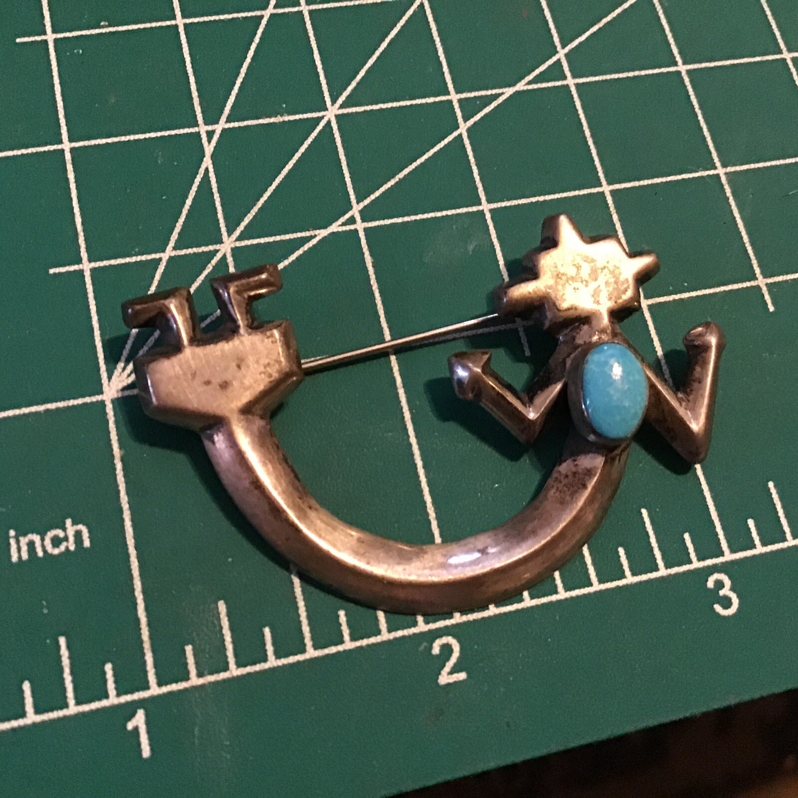 Native American Navajo Yei Kachina Figure Sterling Si… - Gem