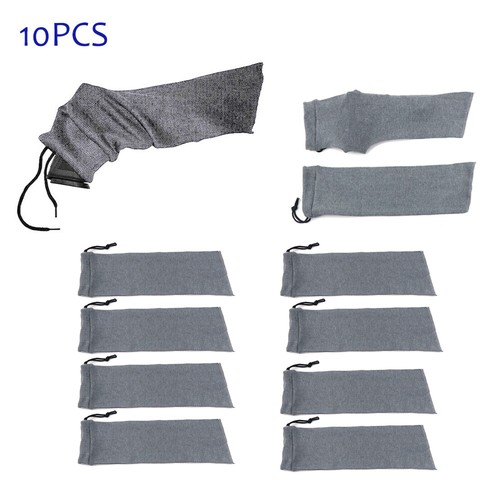 10PCS 14in Tactical Gun Socks Silicone Treated Pistol Sleeve Handgun ...
