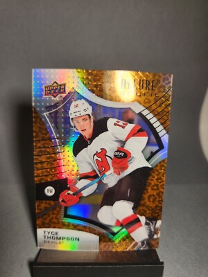 2021-2022 Upper Deck Allure Tyce Thompson Rc Leopard!! New Jersey ...