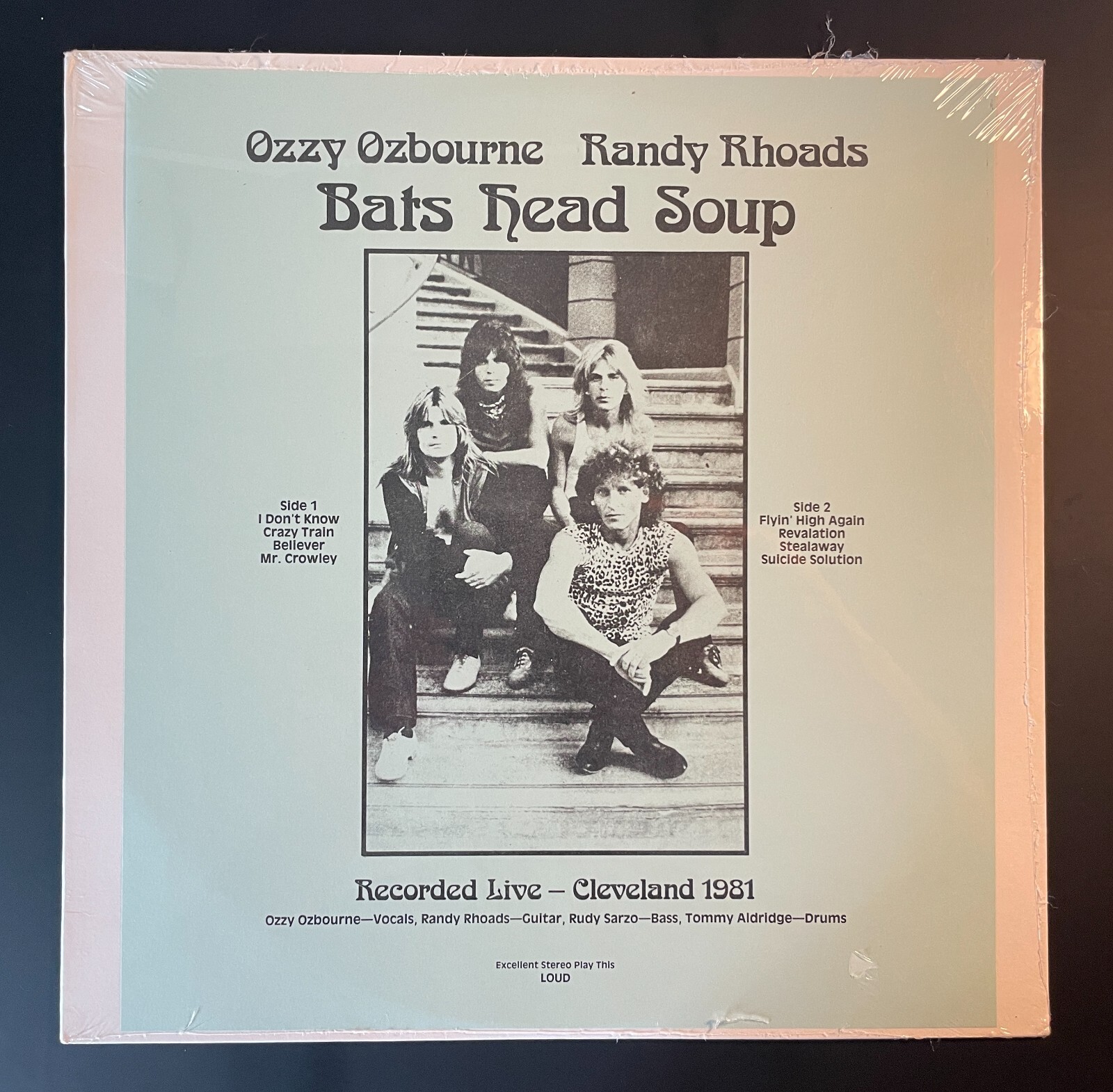 RARE - Randy Rhoads / Ozzy Live LP Cleveland 1981 - Sealed - never ...