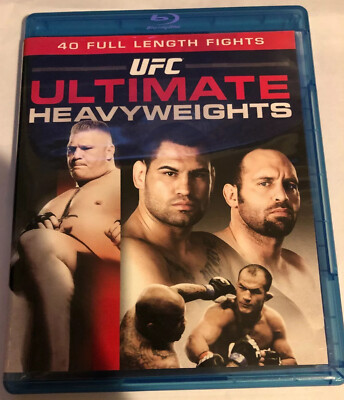UFC: Ultimate Heavyweights (Blu-ray, 2010) Rare OOP (40 Full Length ...