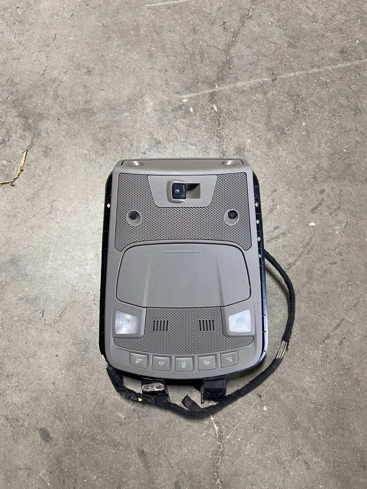 2017-2022 F250 F350 2015-2020 F150 GRAY OVERHEAD CONSOLE WITH MOUNTING ...