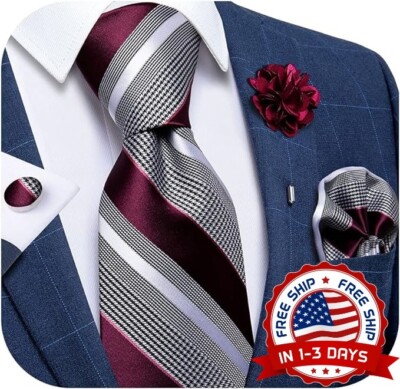 Set De Corbatas Para Hombres Varones De Seda Elegantes Modernas 59 ...