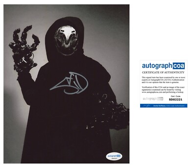 Sid Wilson ‘Slipknot’ DJ Signed Autograph 8x10 Photo ACOA Original ...
