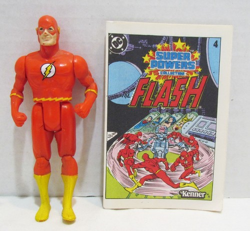 SUPER POWERS THE FLASH 1984 ACTION FIGURE by KENNER DC COMICS WORKS W ...