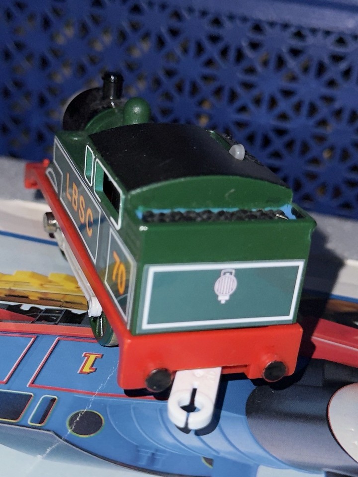 CUSTOM HIT TOYS Green Original Thomas TRACKMASTER | eBay