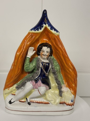 Antique Staffordshire Figure of David Garrick as Richard III C.1840 | eBay