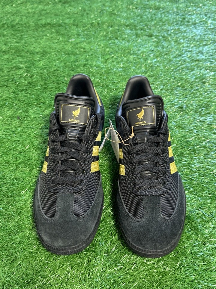 Adidas Men's Samba 2025 Mexico Kit Size 11 Black Gold JH5656 | eBay