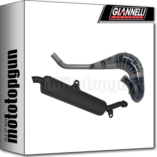GIANNELLI FULL SILENCER TPSI YAMAHA DT 50 R 1986 86 1987 87 1988 88 ...